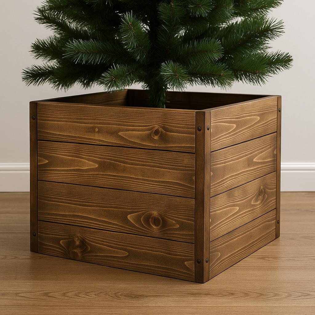 Christmas Tree Stand Cover Bundle Woodworking Plan, DIY Holiday Tree ...