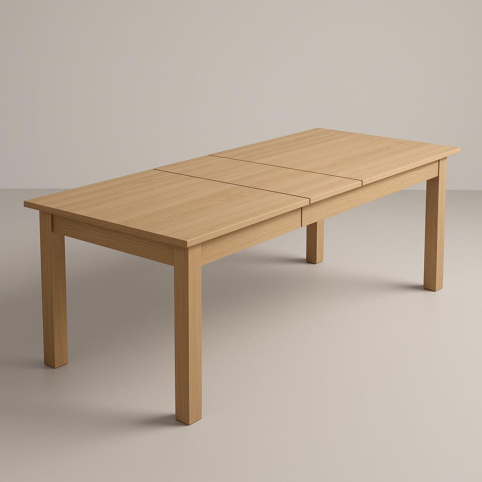 Expandable Dining Table Woodworking Plan, Extendable Table PDF (digital ...