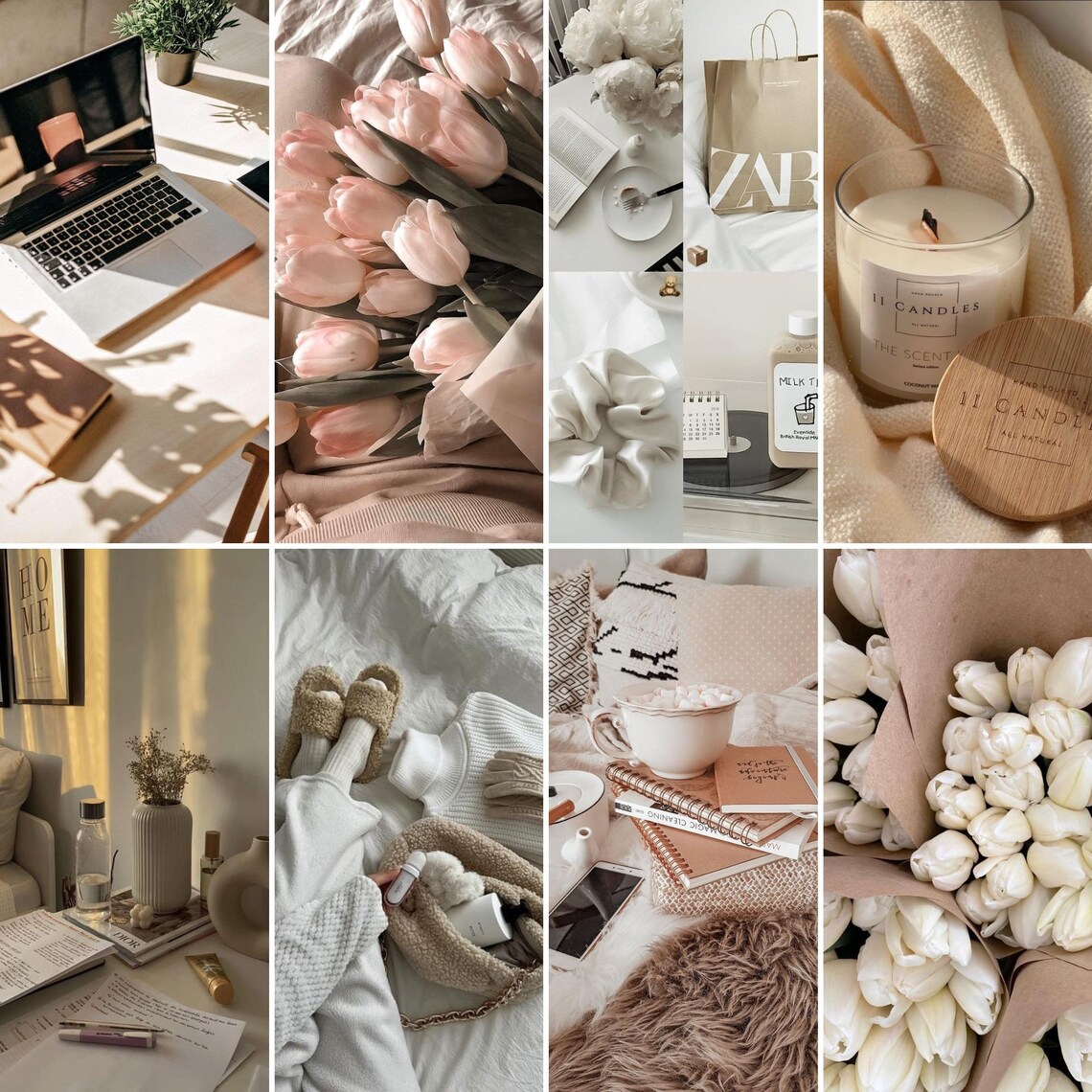 600 Aesthetic Stock Photos, Faceless Neutral Content for Canva ...