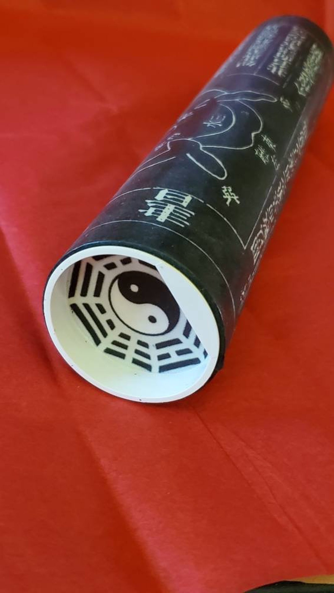 Yarrow Stalks Carrying Case - Tortoise Map I Ching Divination - Etsy