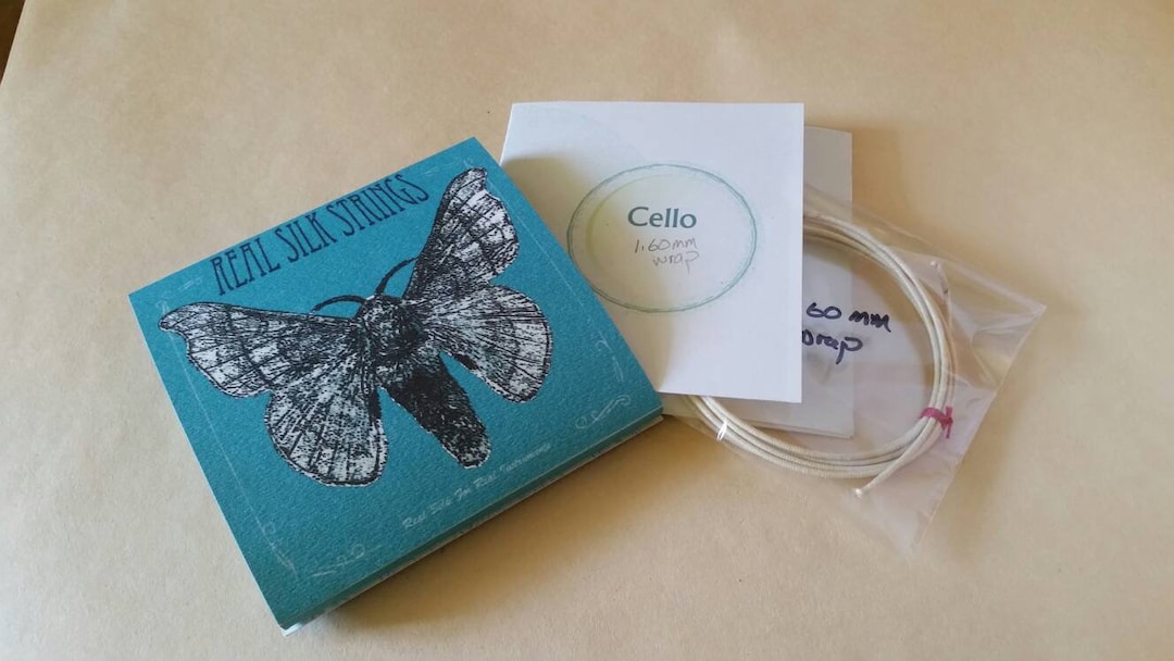 Cello and Viola, Real Silk™ Strings With Custom Gauges - Etsy