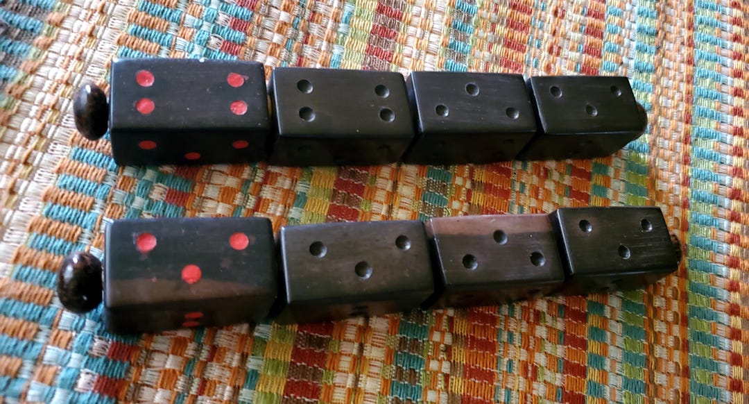 Ramala Shastra in Indian Ebony (with Red Pips for the Mothers) Ready ...