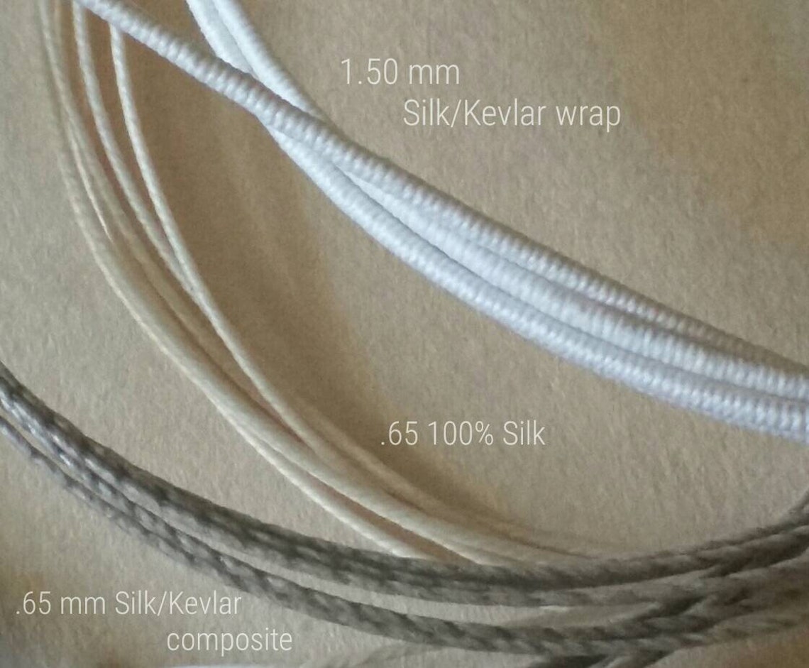 Real Silk™/kevlar Composite Strings for Musical Instruments - Etsy