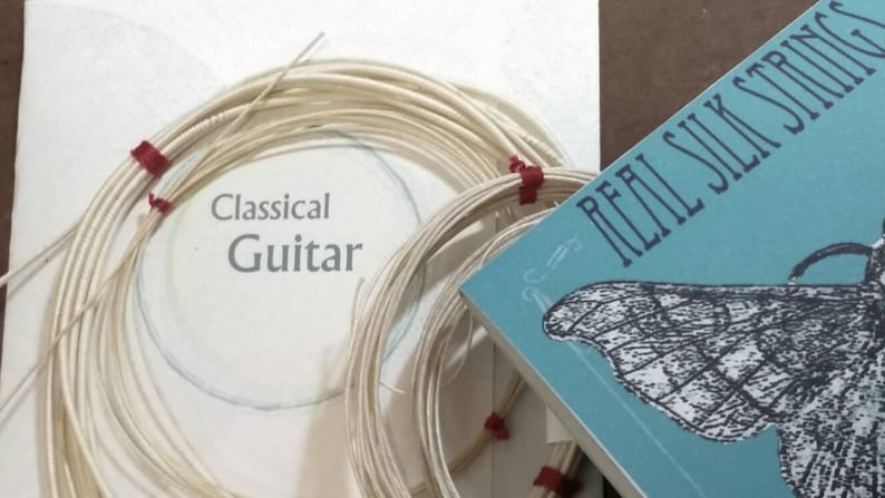 Real Silk™ Musical Strings for Classical Guitar - Etsy