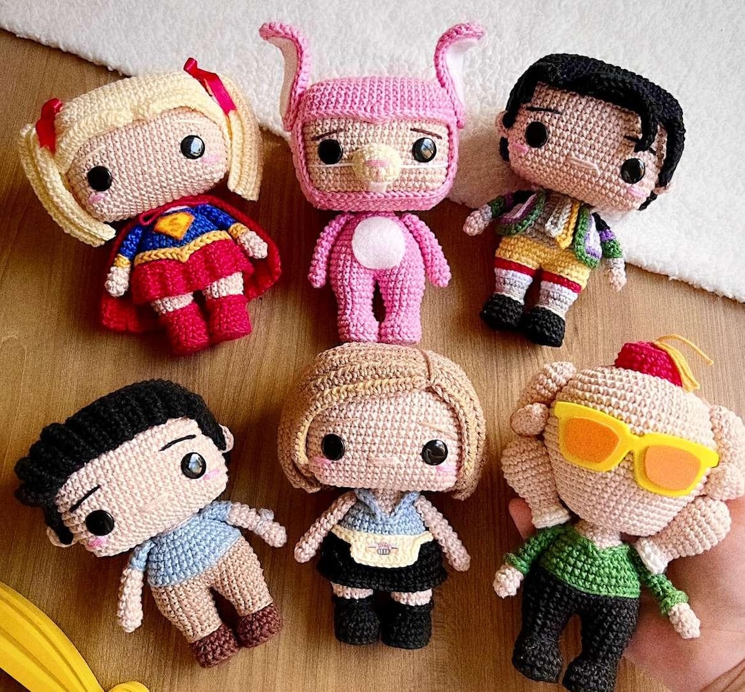 6in1 the One With Friends – Crochet Pattern Ebook (PDF Digital Download ...