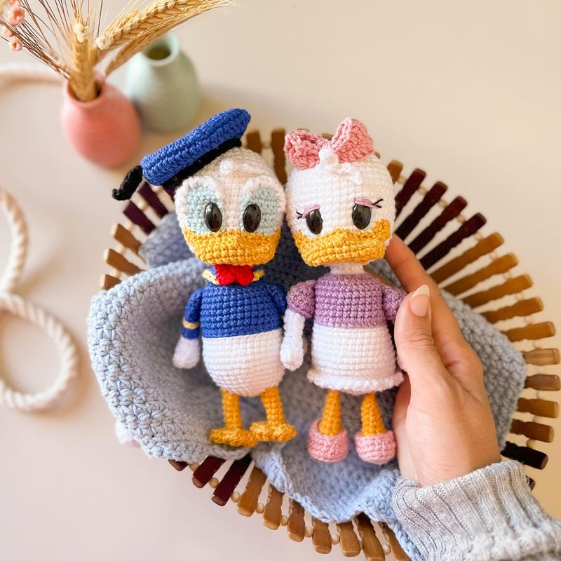 Plush Donald Duck - Etsy UK