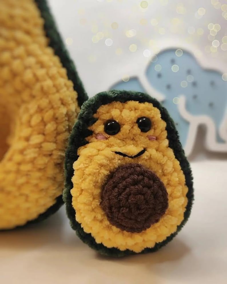 3in1 Avocado Nesting Dolls Amigurumi Crochet Pattern - PDF Digital ...