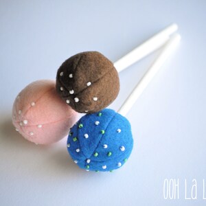 Felt Cake Pops - Etsy