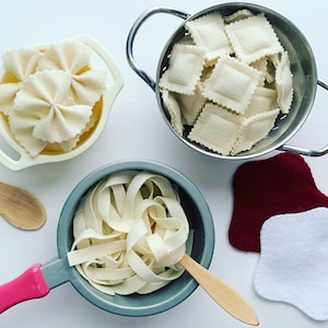 Felt pasta - Etsy