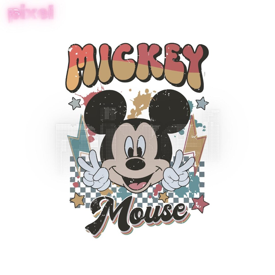 Mickey Mouse Vector SVG , Clipart, Eps, Png, Ai, Pdf, Layered Digital ...