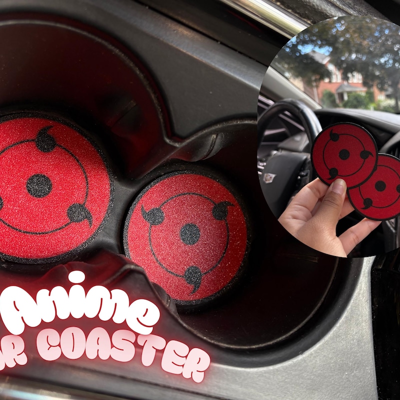 Anime Car Accessories Set - Etsy