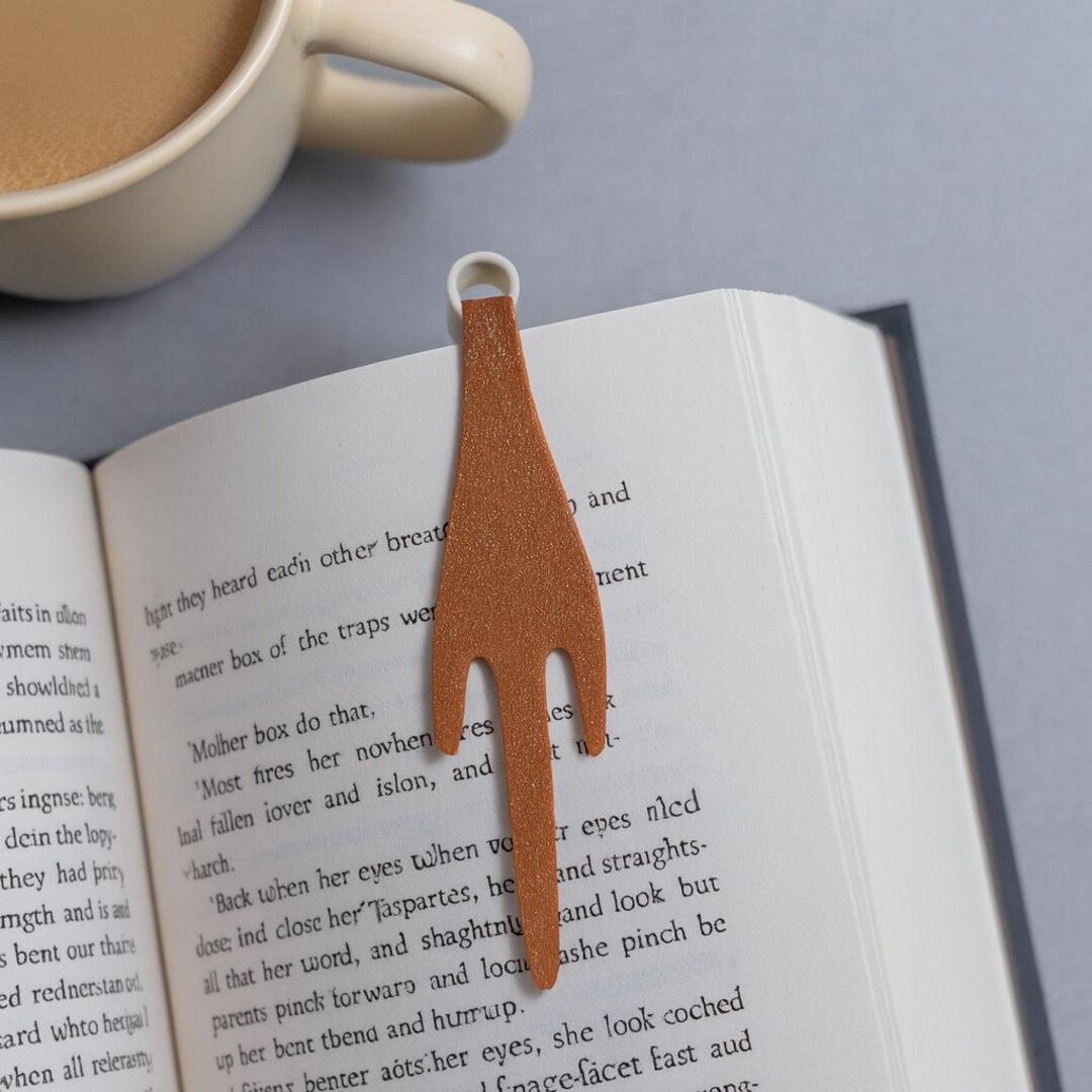 Spilt Coffee Bookmark | Cute Book Accessories | Coffee Lover Gift Idea ...