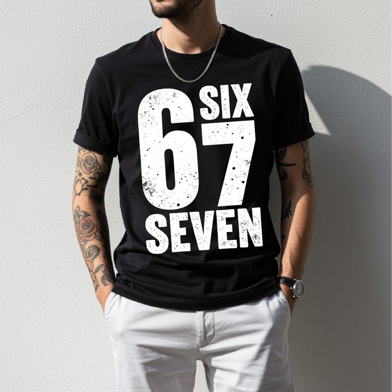 Six Seven Meme PNG, Trendy Viral Art (digital Download) - Etsy