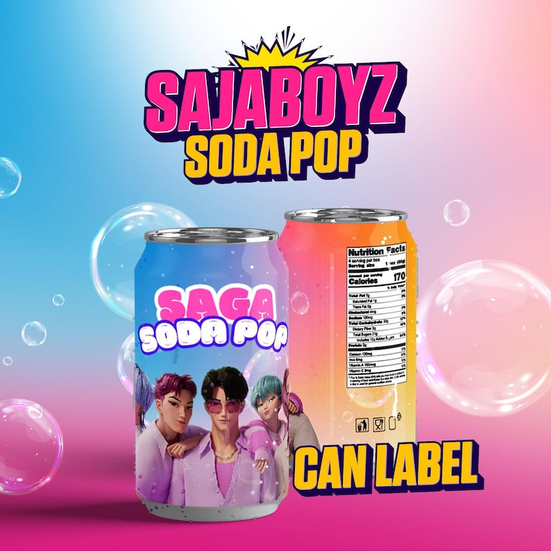 Kpop Demon Hunters, Cup Noodle Labels Ramyeon, Cosplay Party Huntrix ...