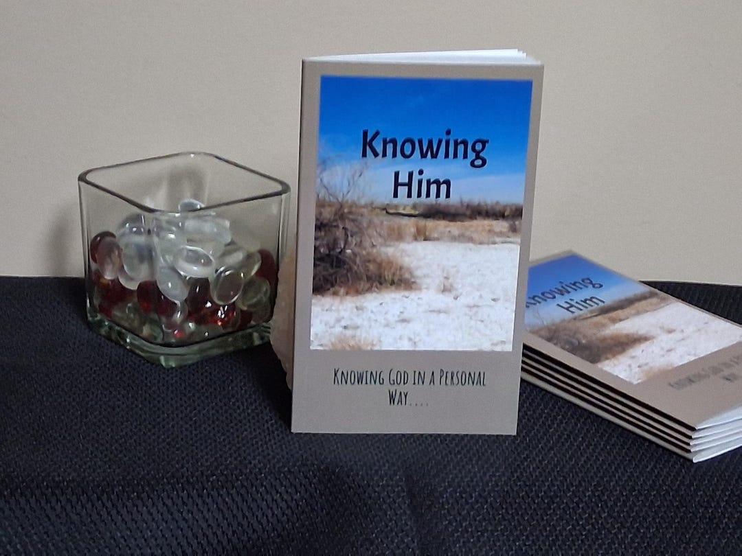 Knowing Him-evangelism Booklet - Etsy