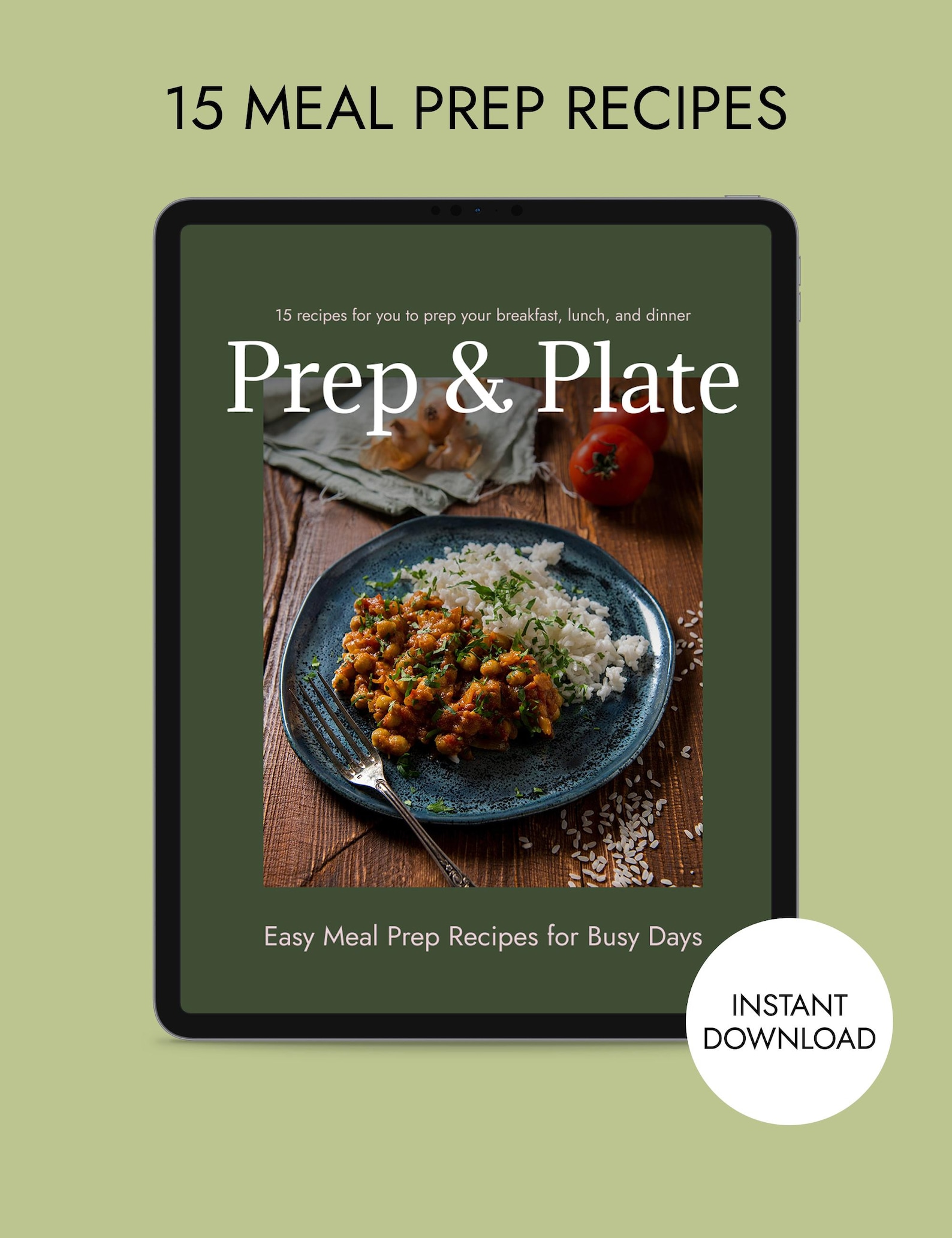 Prep and Plate | Easy Meal Prep Recipes Ebook | Quick & Healthy Meals ...