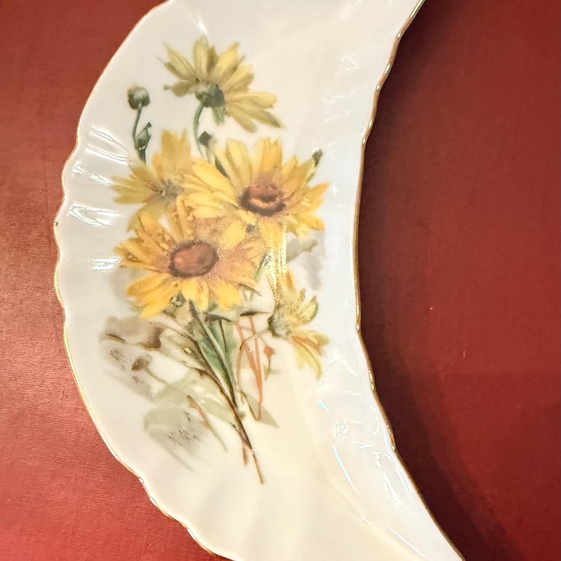 Vintage Porcelain Moon - Etsy