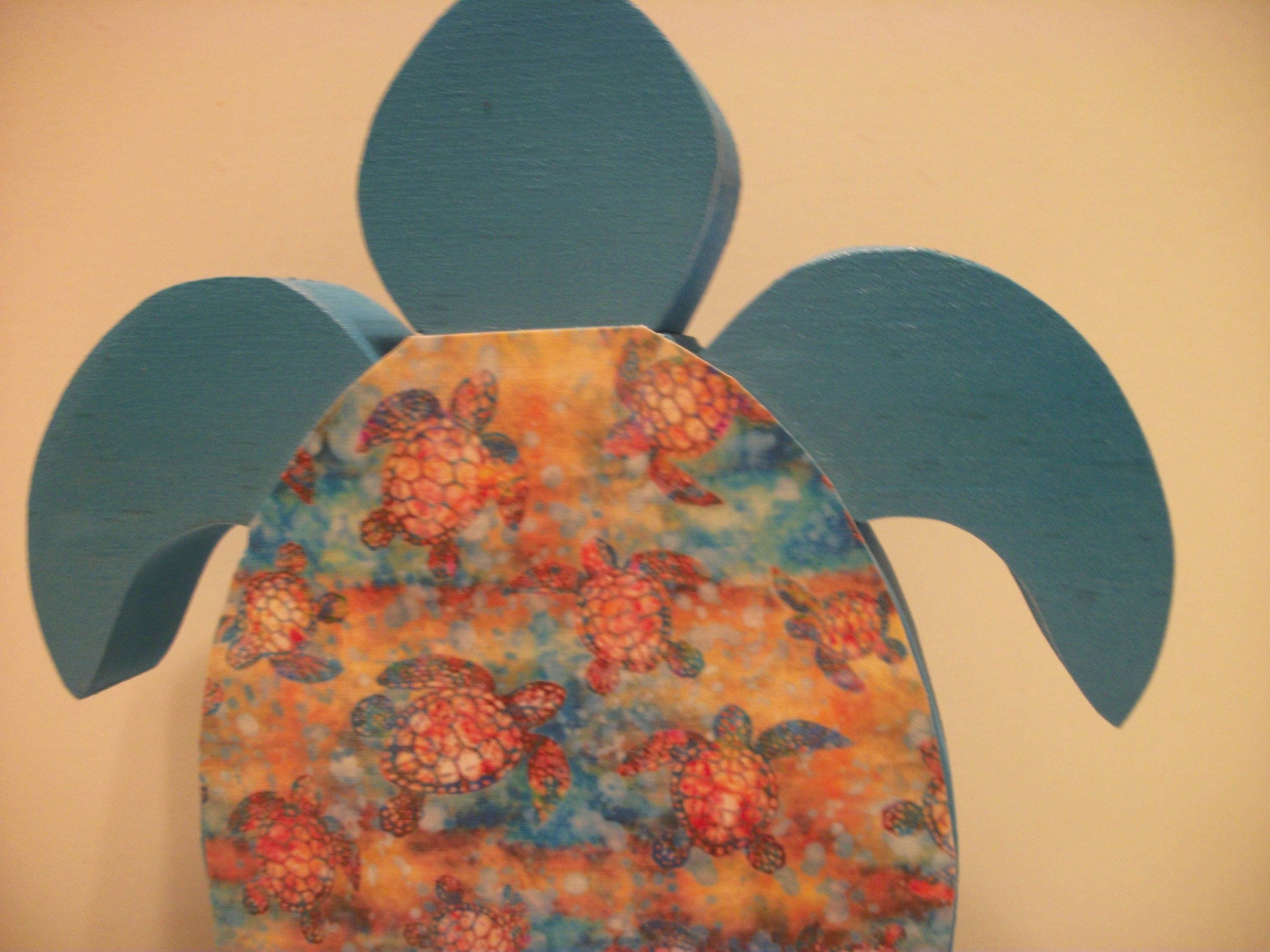 Sea Turtle Calendar Perpetual Wood Block Turtle Decor | Etsy