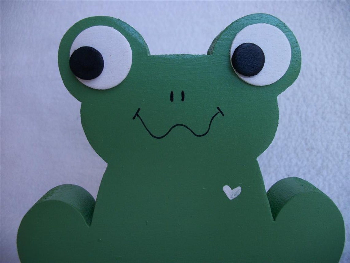 Frog Calendar Perpetual Wood Block Green | Etsy