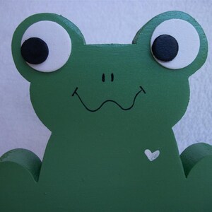 Frog Calendar Perpetual Wood Block Green | Etsy