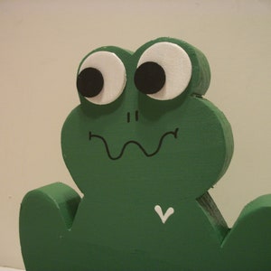 Frog Calendar Perpetual Wood Block Green - Etsy