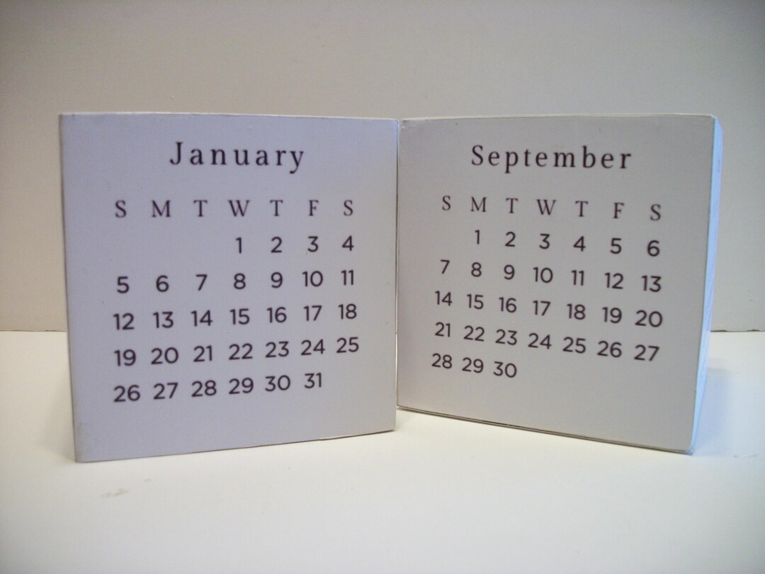 Extra Large 2025 Calendar Wood Blocks Large Date Blocks - Etsy
