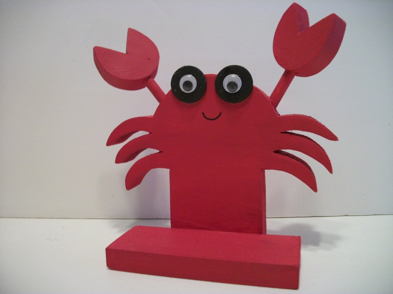 Crab Calendar Perpetual Wood Block Calendar Red Crab Decor - Etsy