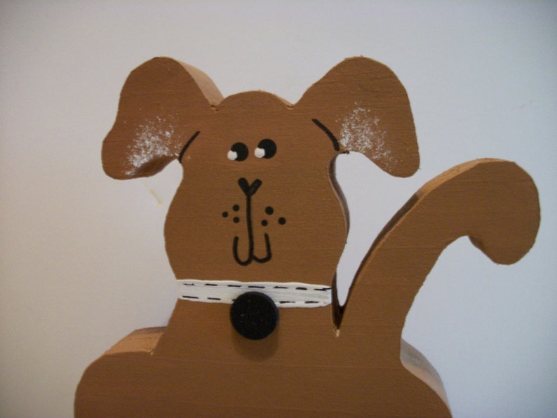 Dog Calendar Perpetual Wood Block Brown - Etsy