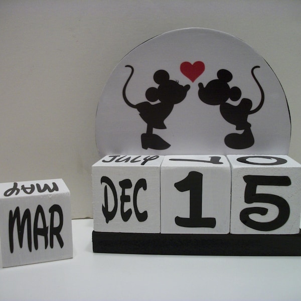 Perpetual Calendar Wood - Etsy