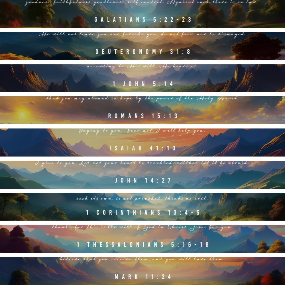 Christian Facebook Covers: Bible Verse Scripture Graphics (digital ...