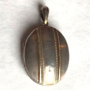 Ca 1870 Large Silverpate Locket as IS - Etsy
