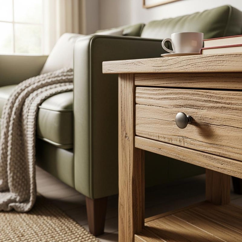 Reclaimed Wood Nightstand - Etsy