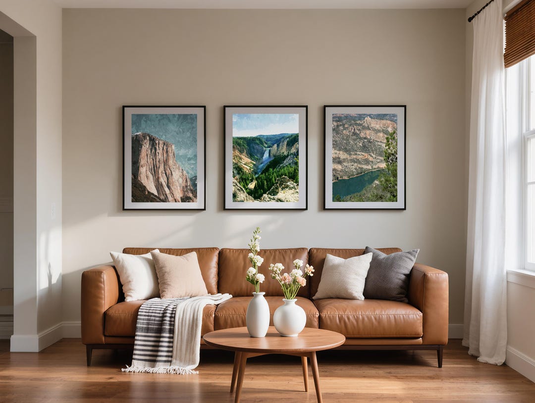 US National Parks Watercolor Art Prints Set of 3 | El Capitan ...