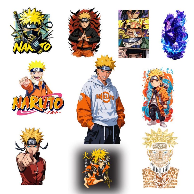 Naruto Stickers - Etsy