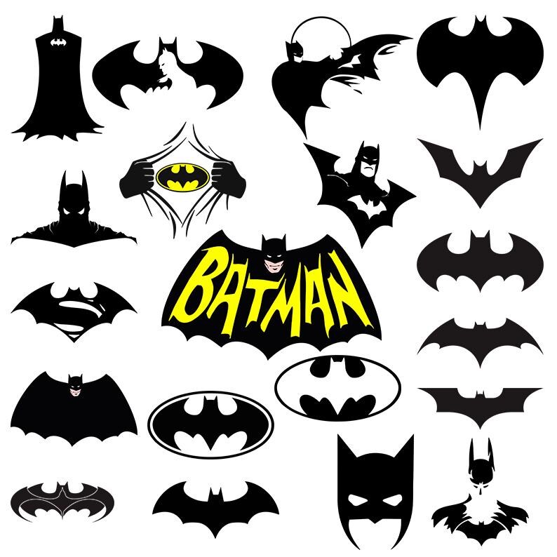 Bat Symbol SVG Bundle | Halloween Clipart, Cricut Cut Files (digital ...