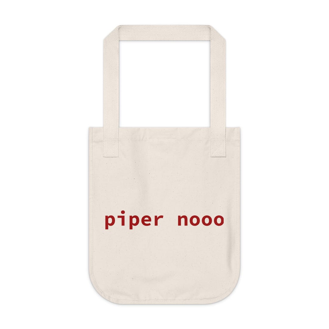Piper Noo White Lotus Inspired Eco-friendly Tote Bag for Everyday Use ...