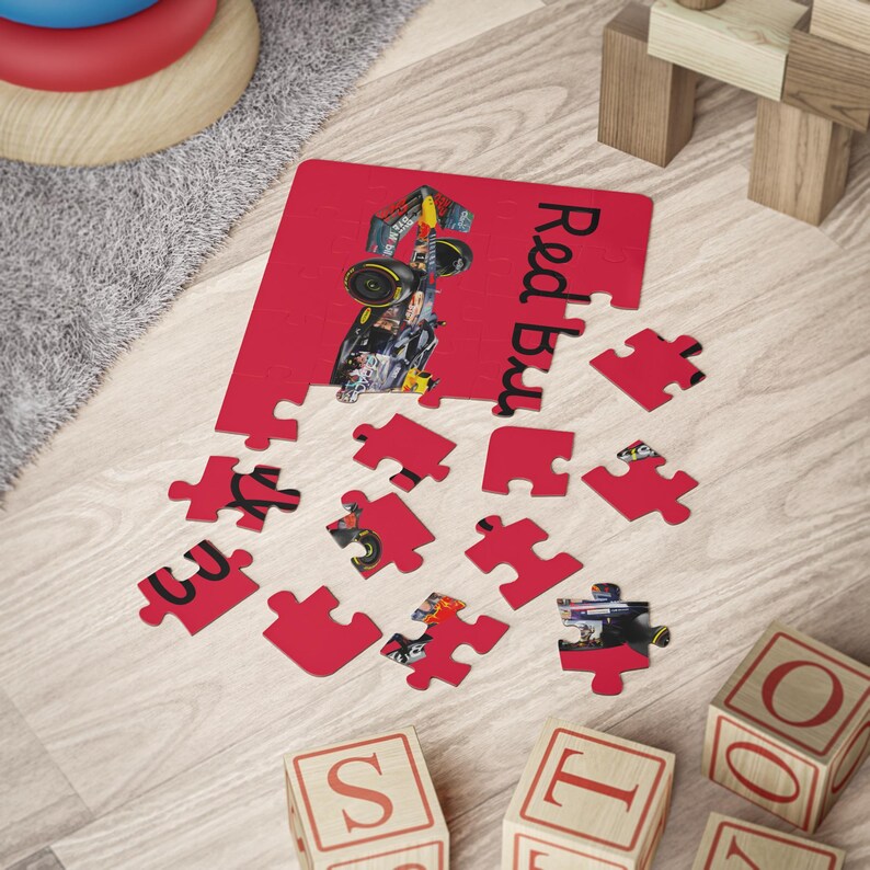 Formula 1 Red Bull Kids' Puzzle, 30-piece Jigsaw for Young Racing ...