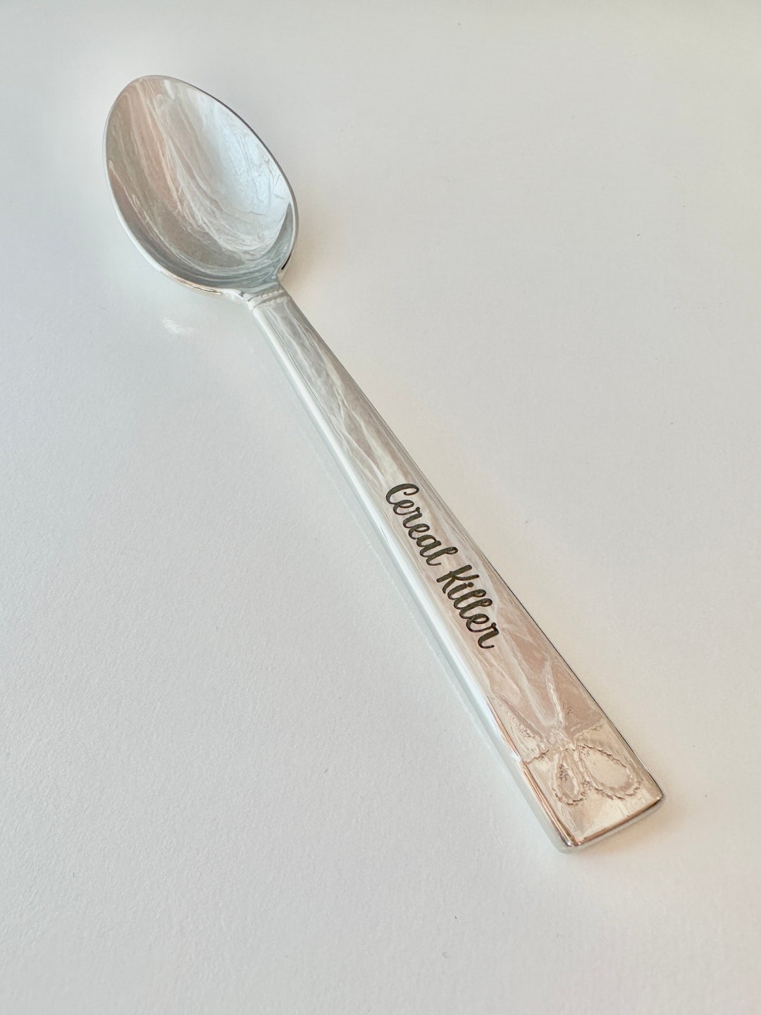 Cereal Killer | Spoon, Engraved Gift Stainless Steel Bow - Etsy