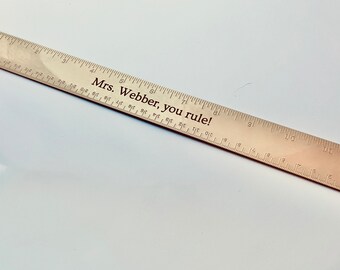Golden Ruler - Etsy