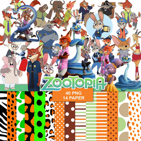 Zootopia Crafts for Kids - Etsy
