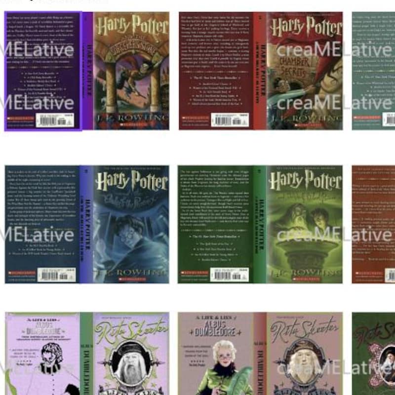 Mini Fantasy Book Pages - Etsy