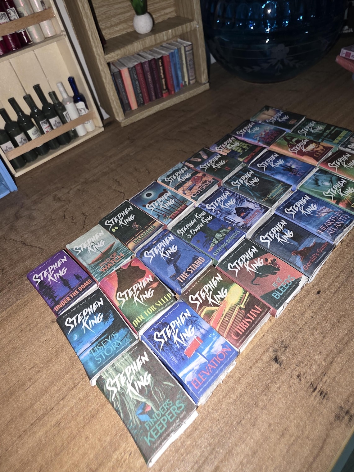 Printable Mini Stephen King Book Cover Template Set + Bonus Bookmarks ...