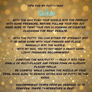 Thwacking Wax - Diamond Art Wax - Choose Your Color & Scent - Etsy