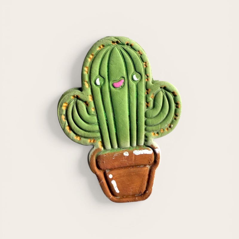 Cactus Blooms Painting - Etsy