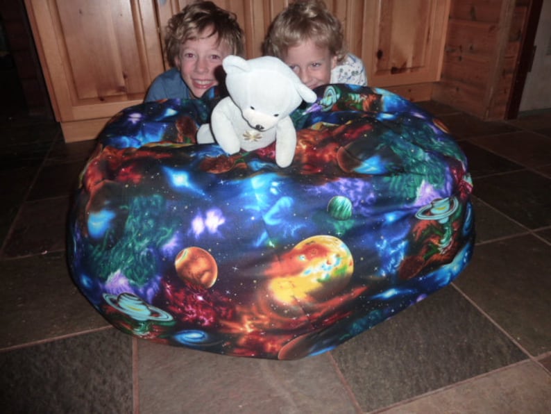 Planet Bean Bag Cover Mars Venus Saturn Mercury Jupiter | Etsy
