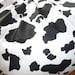 Cow Bean Bag Chair Cover, Black, White, Black and White, Farm, Animal ...
