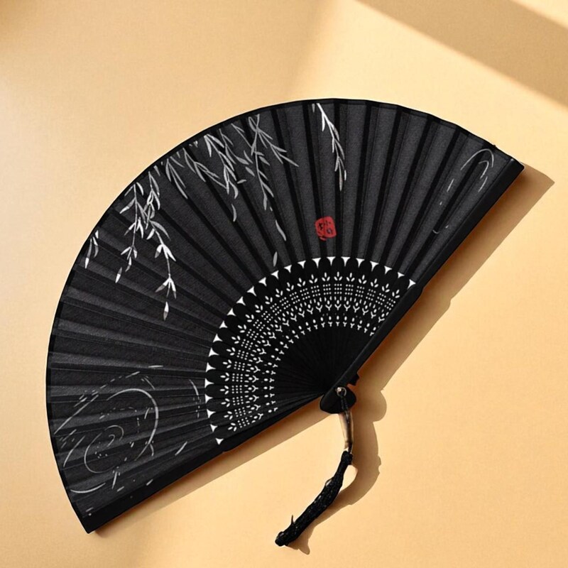 Bamboo Fan - Etsy