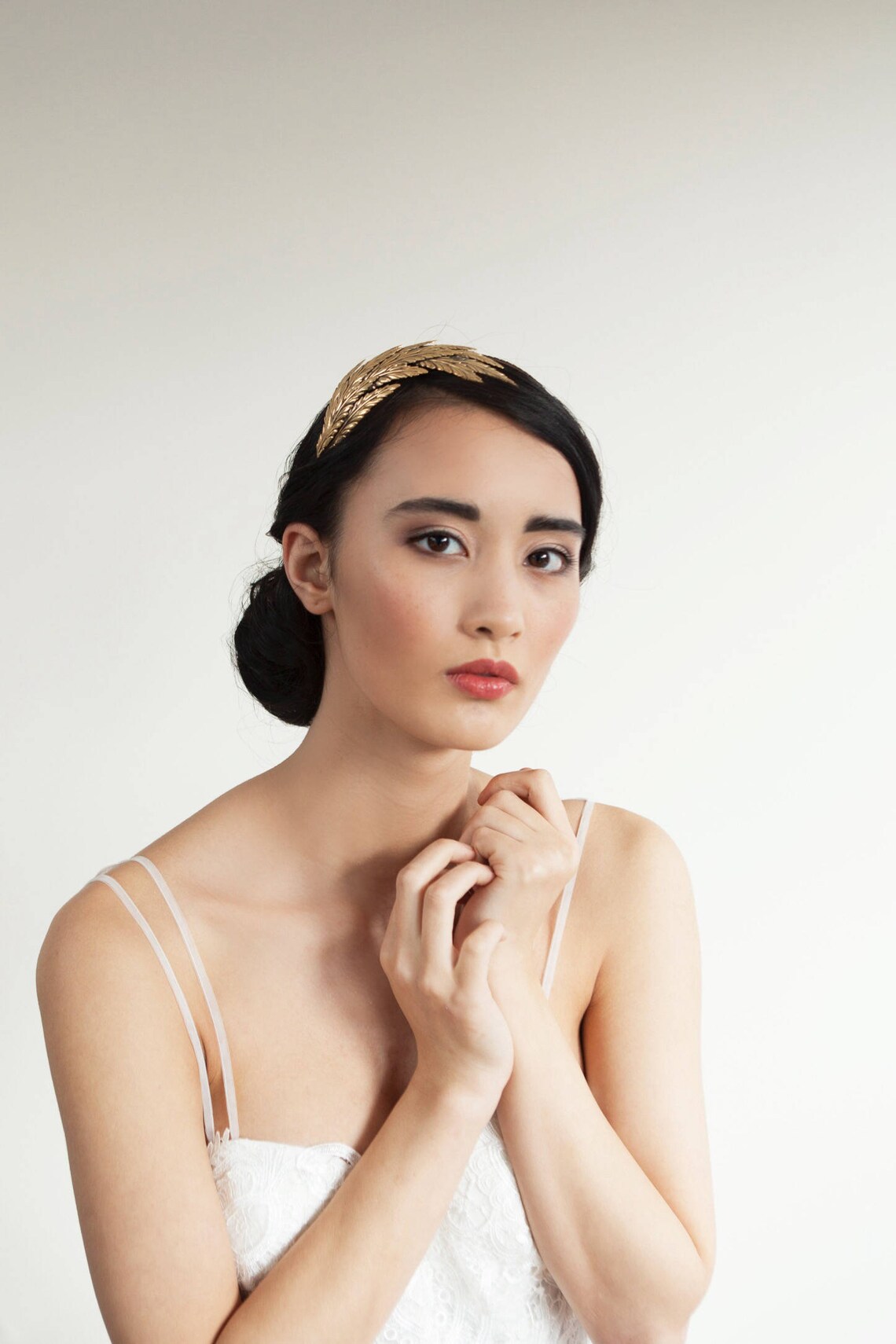 Golden Wing Headpiece Gold Bridal Tiara Stylish Bridal - Etsy