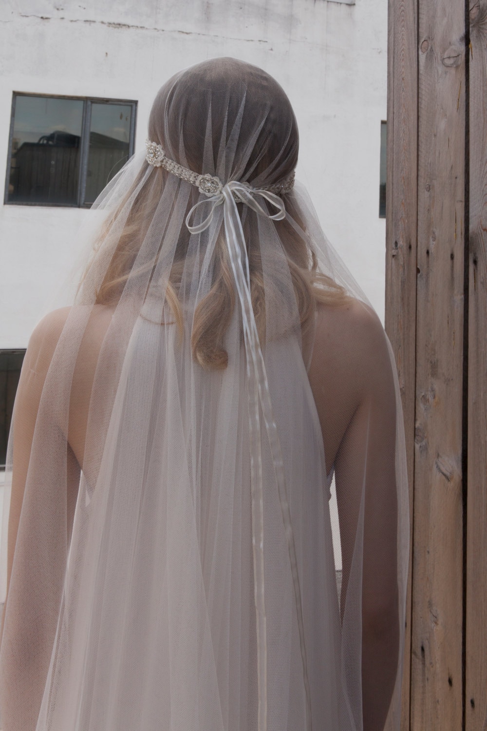 Bohemian Juliet Cap Wedding Veil - Juliette Cap Veil With Beaded ...