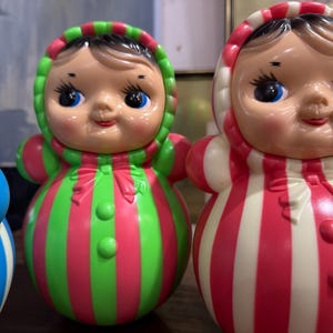 Vintage Roly Poly Doll - Etsy